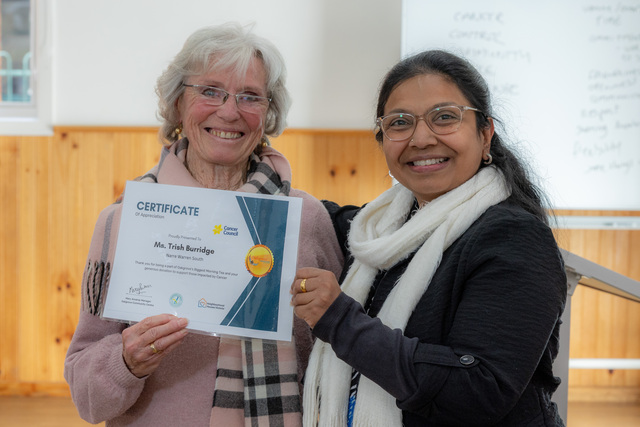 Big Morning Tea funds raised for cancer | Berwick Gazette